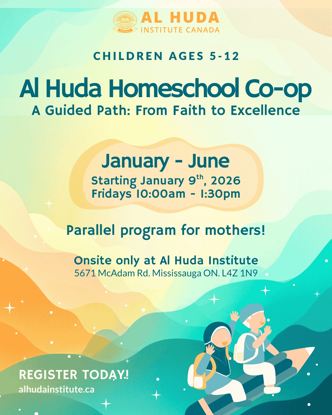 Welcome to the Al Huda Homeschool Co-o – Al Huda Institute Canada